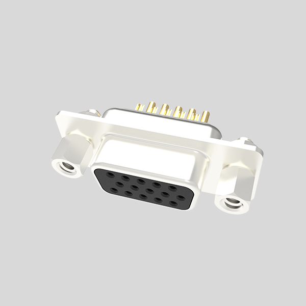 Connectors 15 Pin D Sub 3 Row Db15 High Density Female