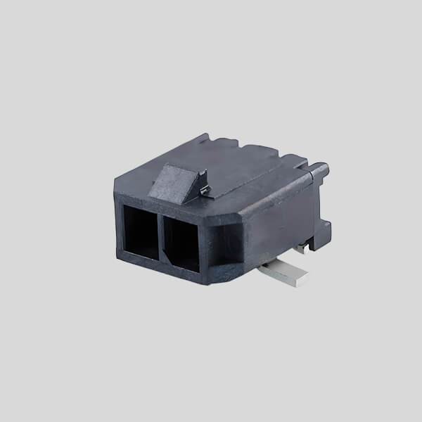 Micro Fit 12 Pin Right-Angle Header 3.00mm Pitch Single Row 2 Circuits ...