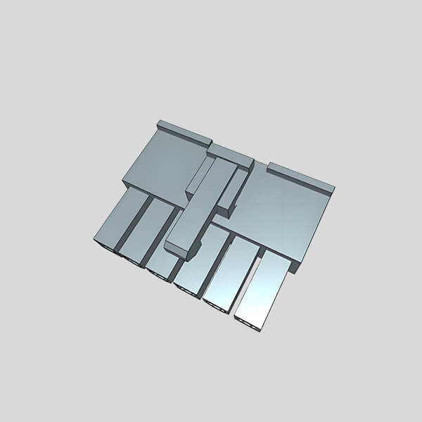 4.2mm Pitch 14 Pin Molex Mini Fit Jr Connector PCB